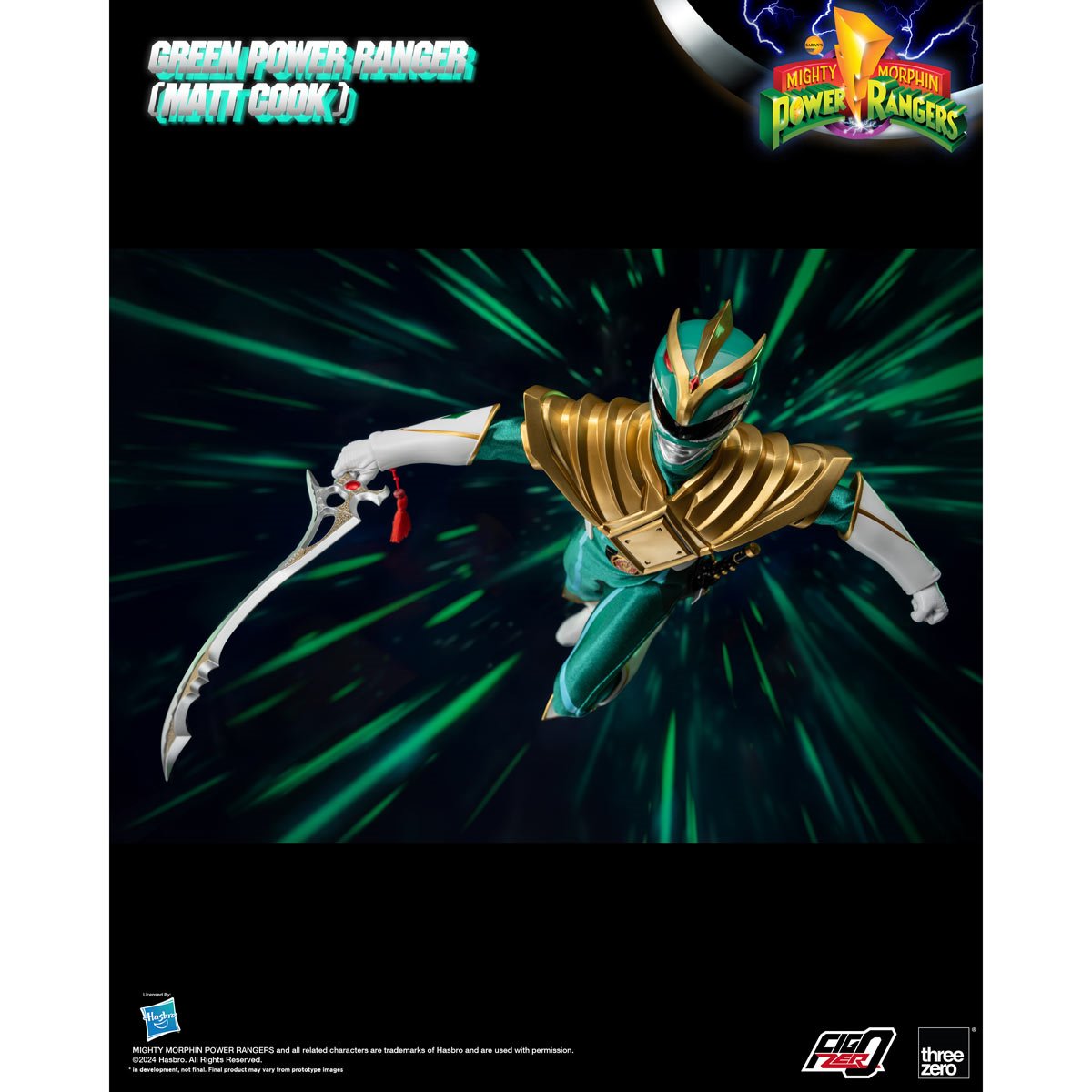 Mighty Morphin Power Rangers Green Ranger Matt Cook Standard Version F ...